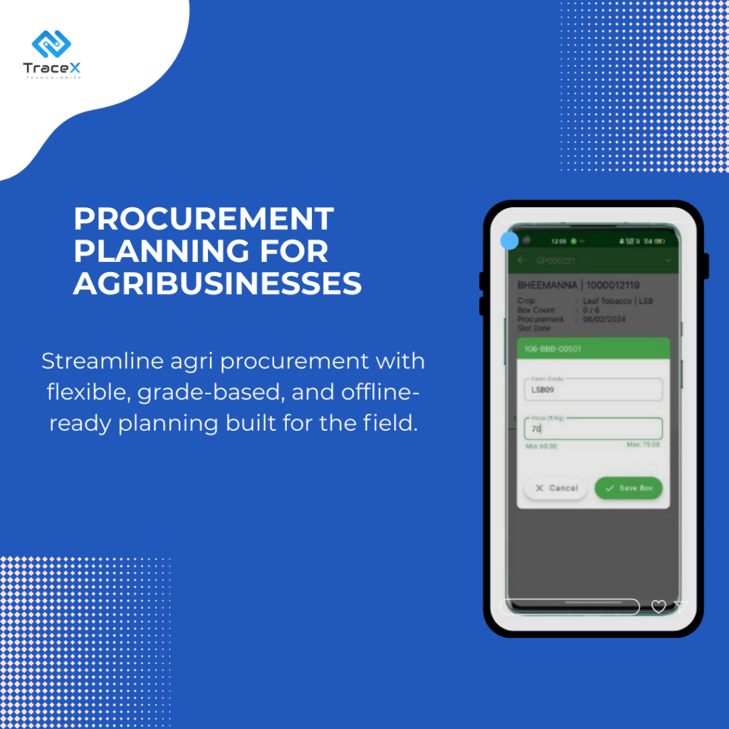 Procurement for Agri Businesses: Streamlining Sourcing & Traceability