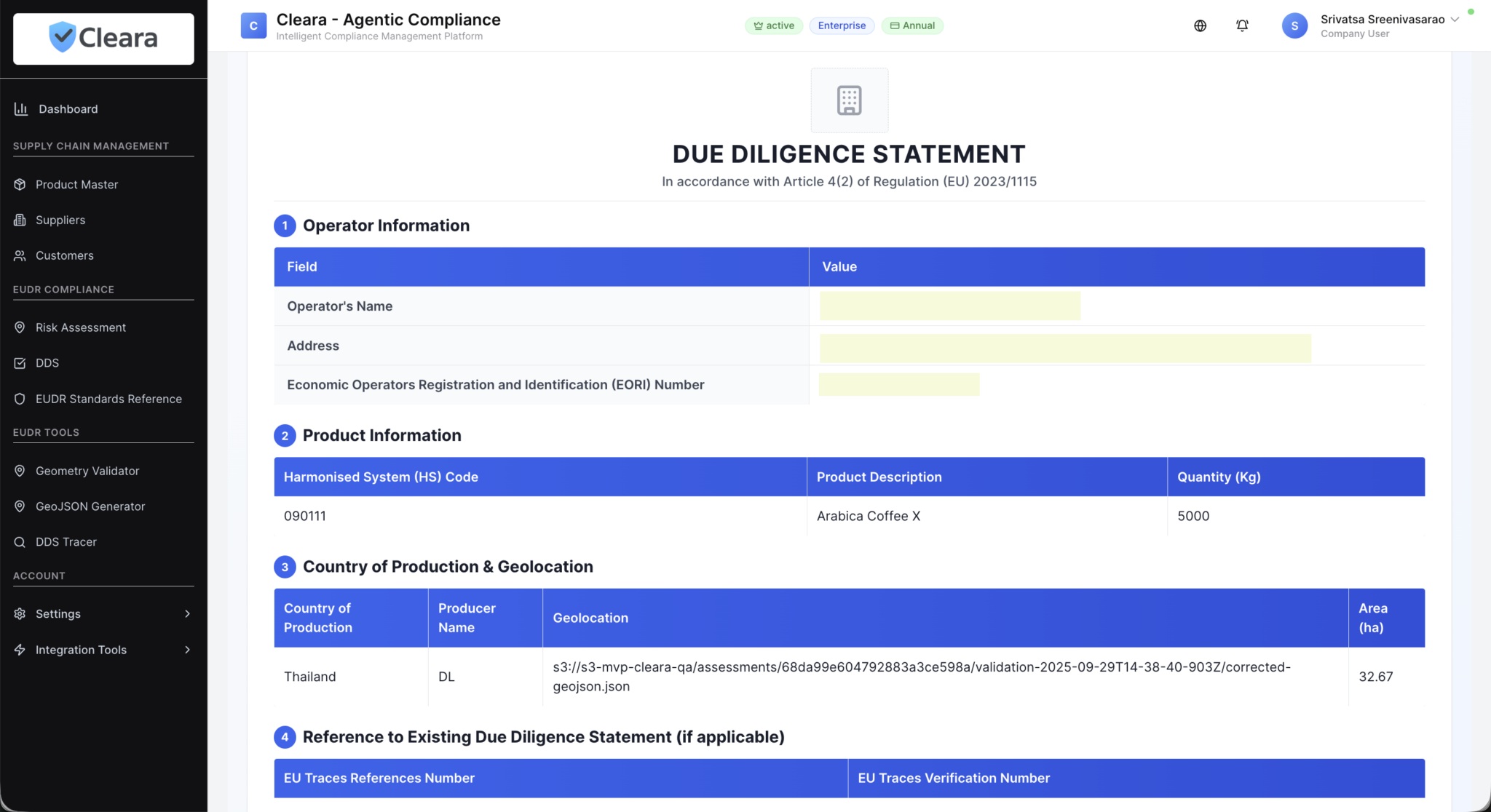 EU TRACES NT & EUDR Compliance Guide | DDS Submission